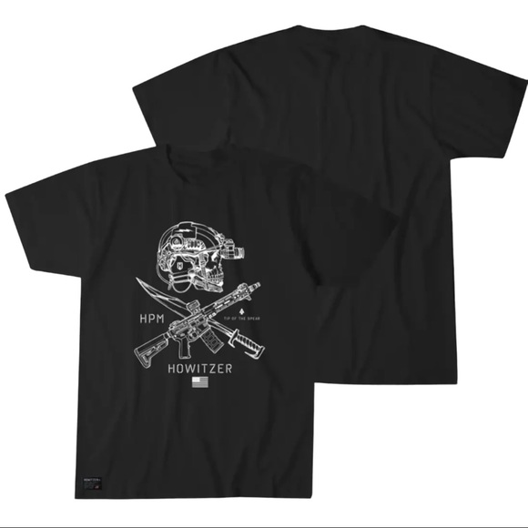 Howitzer | Shirts | Howitzer Style Mens Tshirt Spear Military Grunt Mfg ...